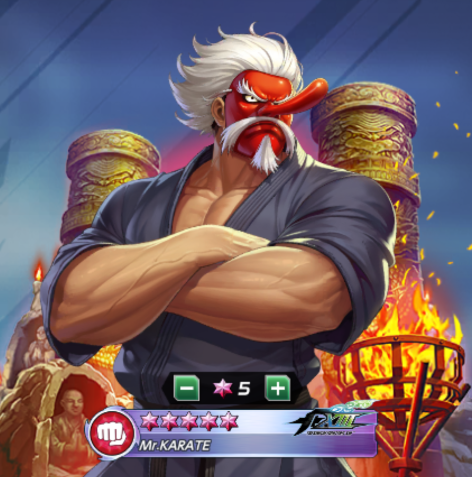KOF XIII Mr.KARATEのステータス | すぷーの偏食ゲームレビュー！（KOF ALL STAR Wiki跡地） - ゲームウィキ.jp